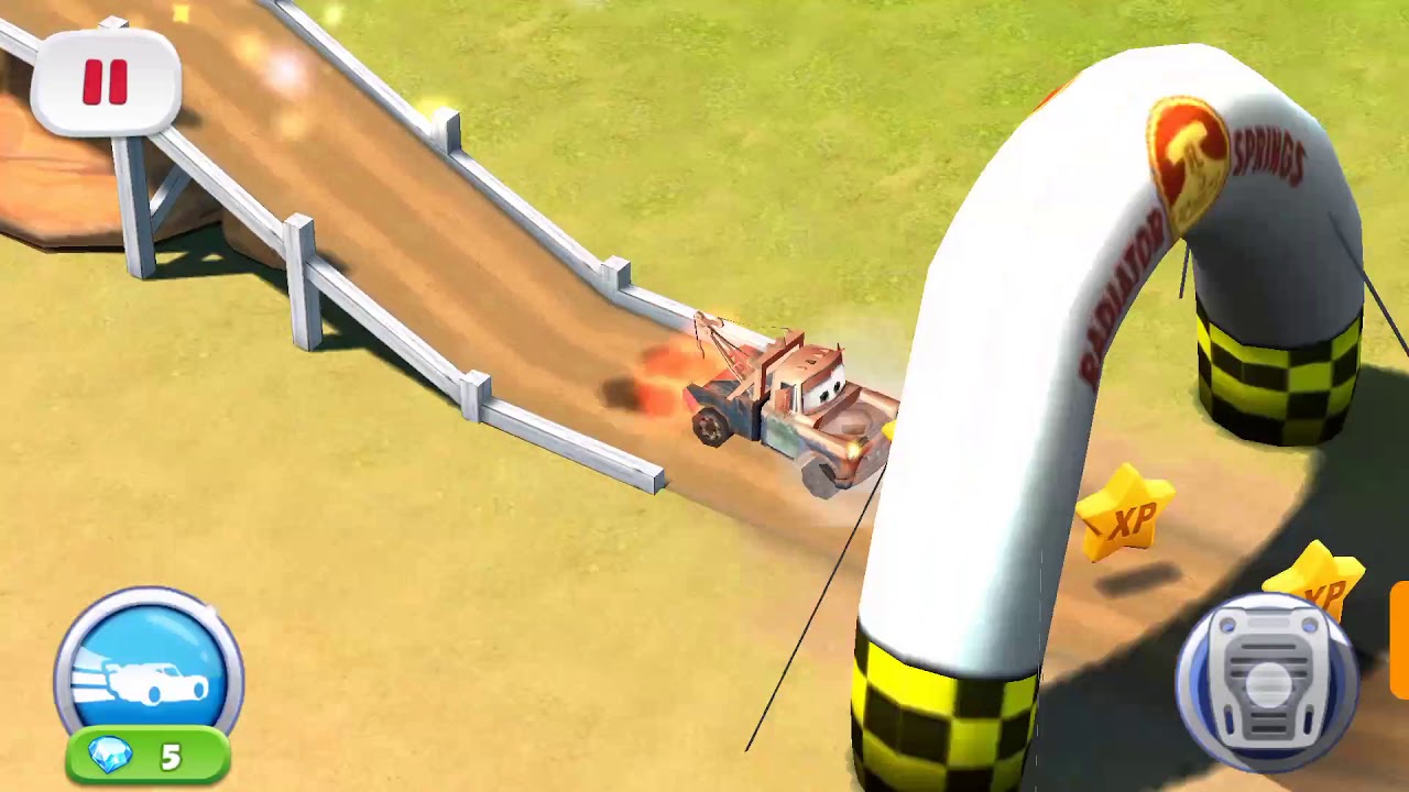 Cars fast as lightning Mater vs boost - YouTube