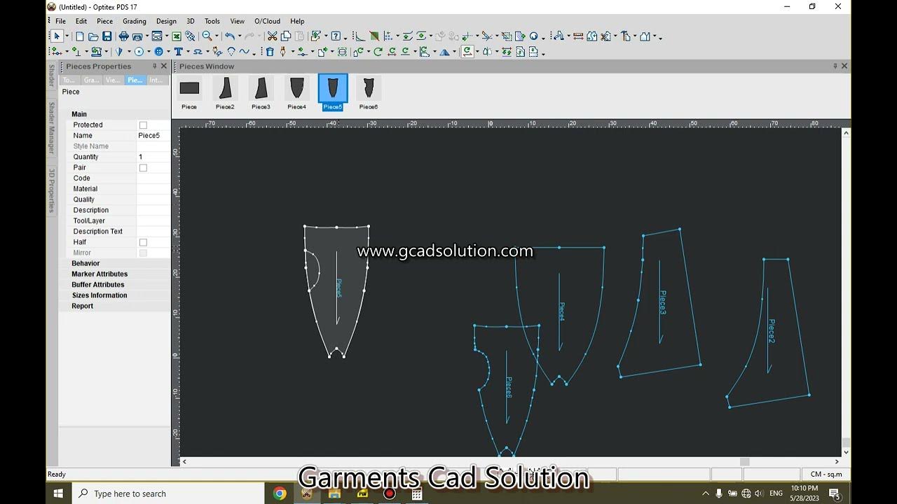 Mens boxer pattern making in optitex GTCAD software || Optitex GTCAD bangla tutorial - YouTube