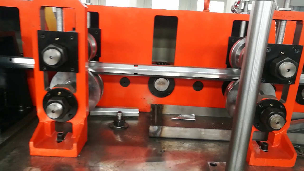 Octagonal tube roll forming machine | roll forming machine - YouTube