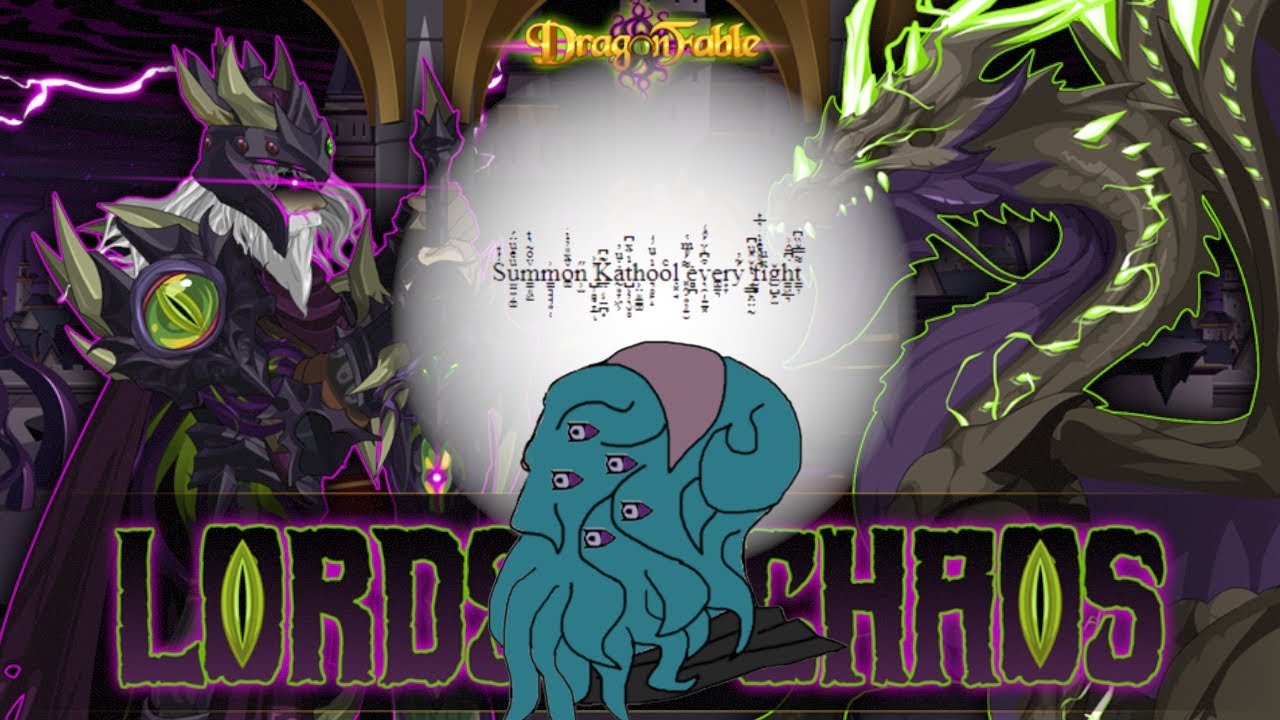 DragonFable - Kathool Adept vs Fallen Kingdom - YouTube