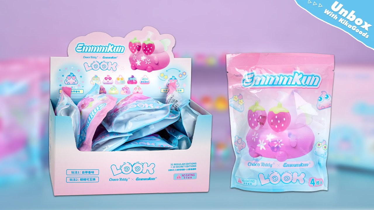 Unboxing Emmmkun Rolling Eyes Look Elf Series 4 Mini Blind Bag - YouTube