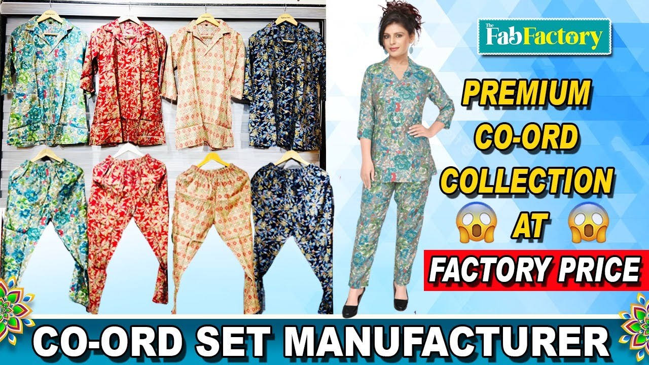 PREMIUM CO-ORD SET COLLECTION AT FACTORY PRICE || CO ORD SET ...