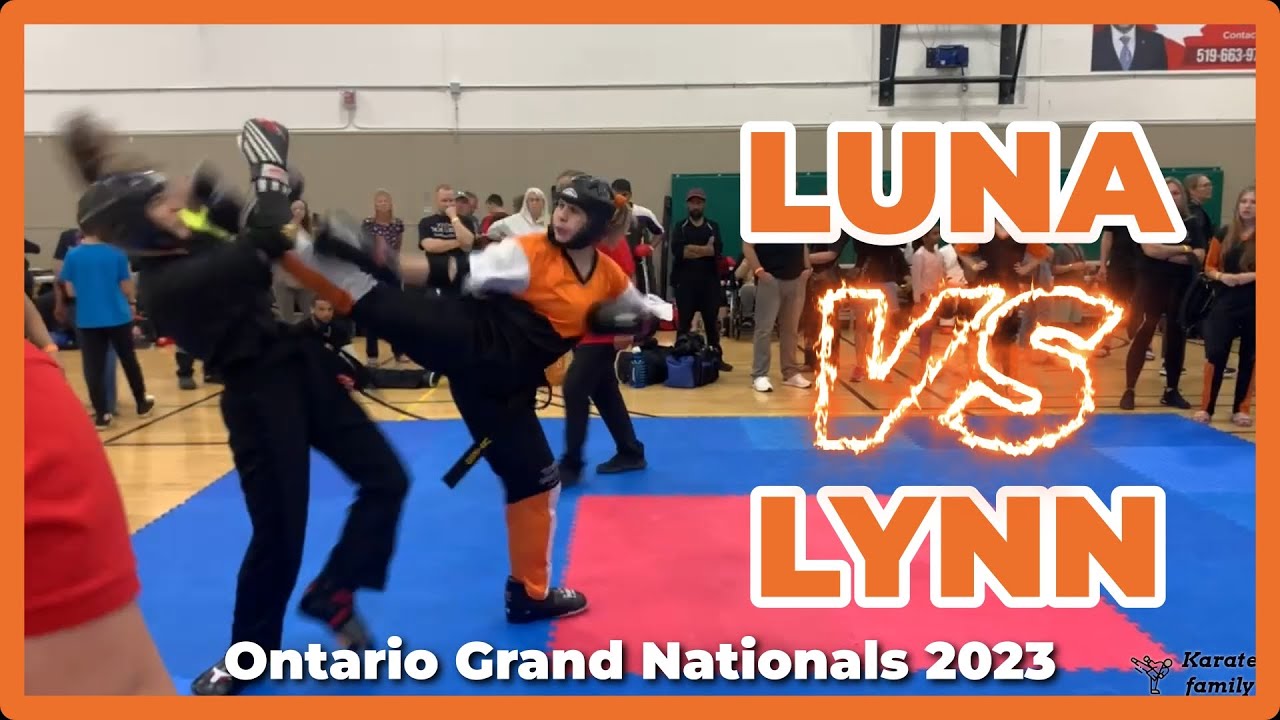 Women Black Belt Point Fighting Finals, Luna Renard VS Lynn DeGroot ...