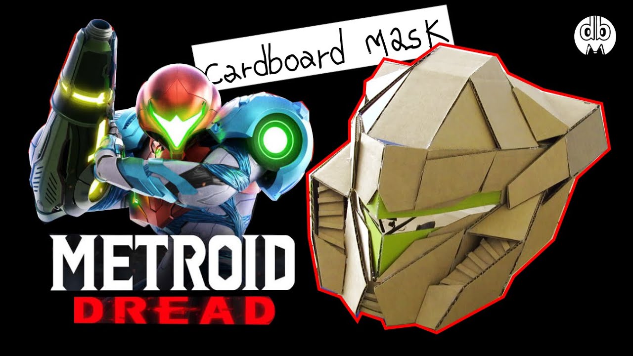METROID DREAD CARDBOARD MASK - MACHO VERSION NO. 1 - YouTube