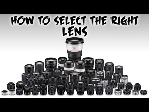 How to select the right lens | Understanding lens specifications - YouTube