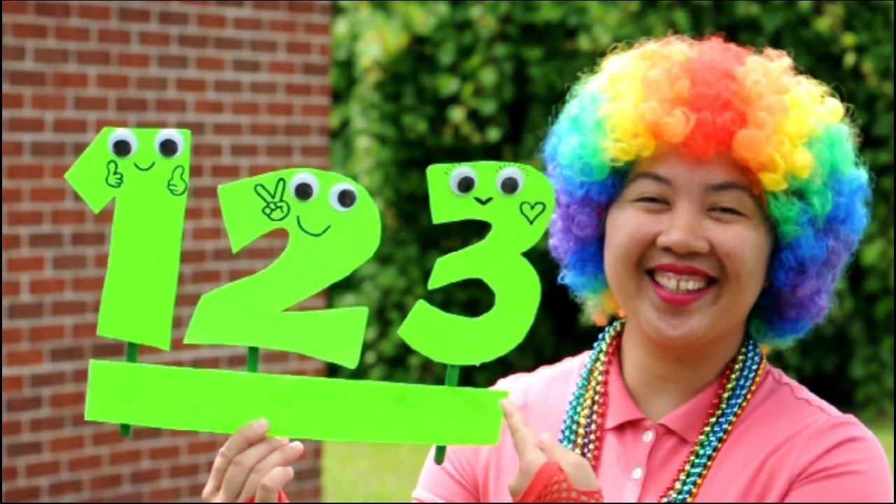 The Number Song / Counting Numbers / Number Rhymes for Children - YouTube