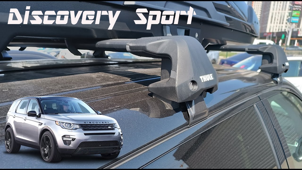 Roof rack bar THULE Land Rover Discovery Sport - YouTube