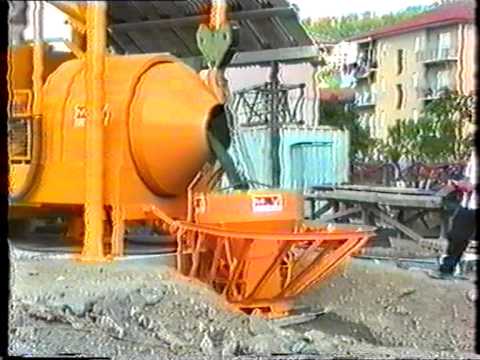 MEV Scraping arm batching plant - Impianto di betonaggio a braccio ...