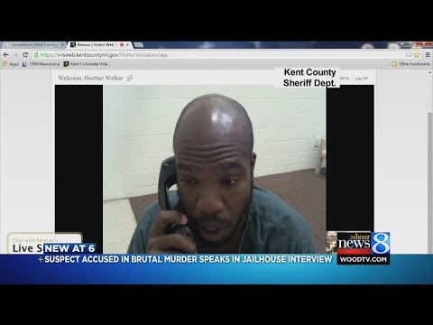 Suspect accused in brutal murder speaks in jailhouse interview