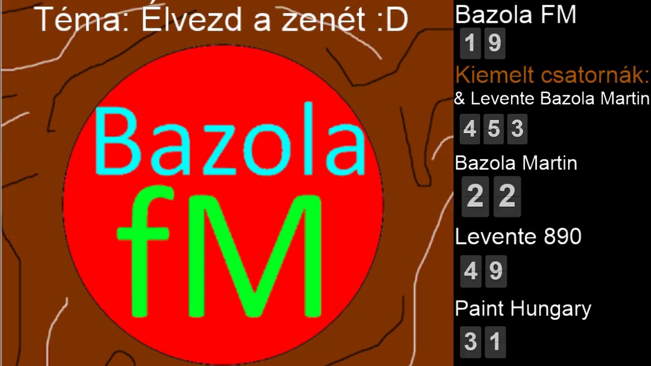 Bazola FM élő közvetítés - YouTube