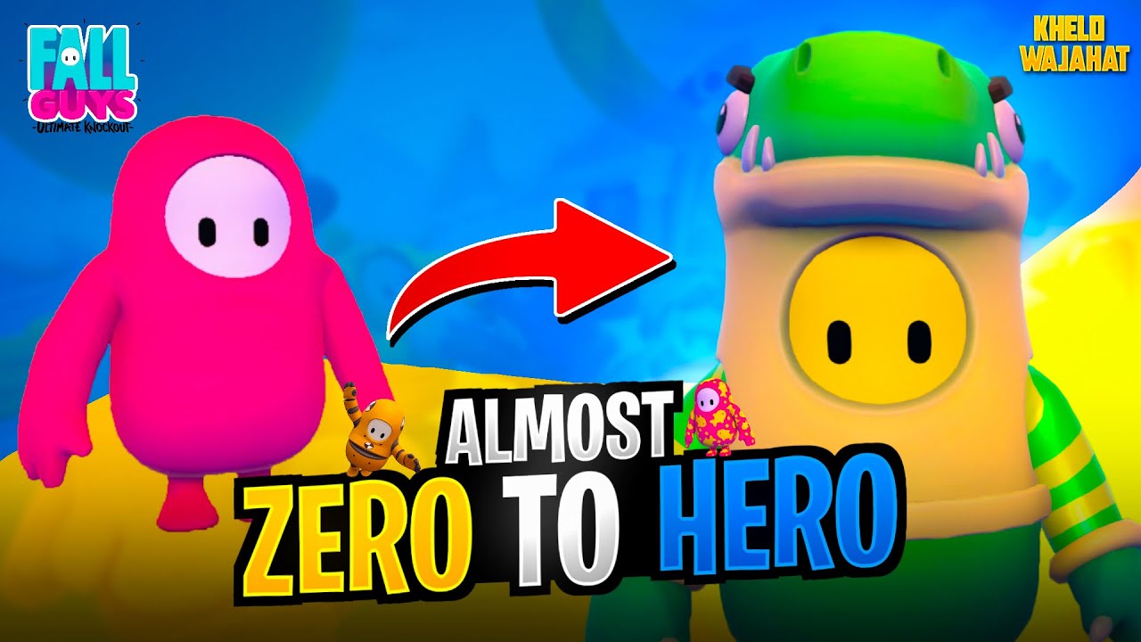FROM ZERO TO HERO ALMOST | HEART BREAKING IN FALL GUYS - YouTube
