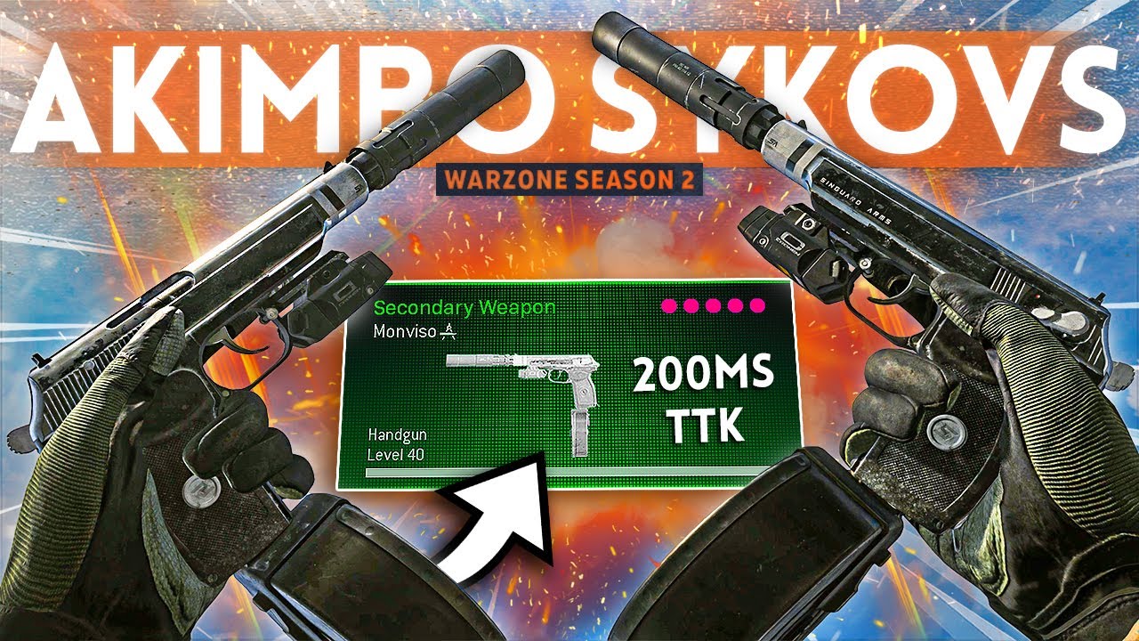 The *NEW* FULL-AUTO Sykov Pistol is OBSCENELY OVERPOWERED in Warzone ...