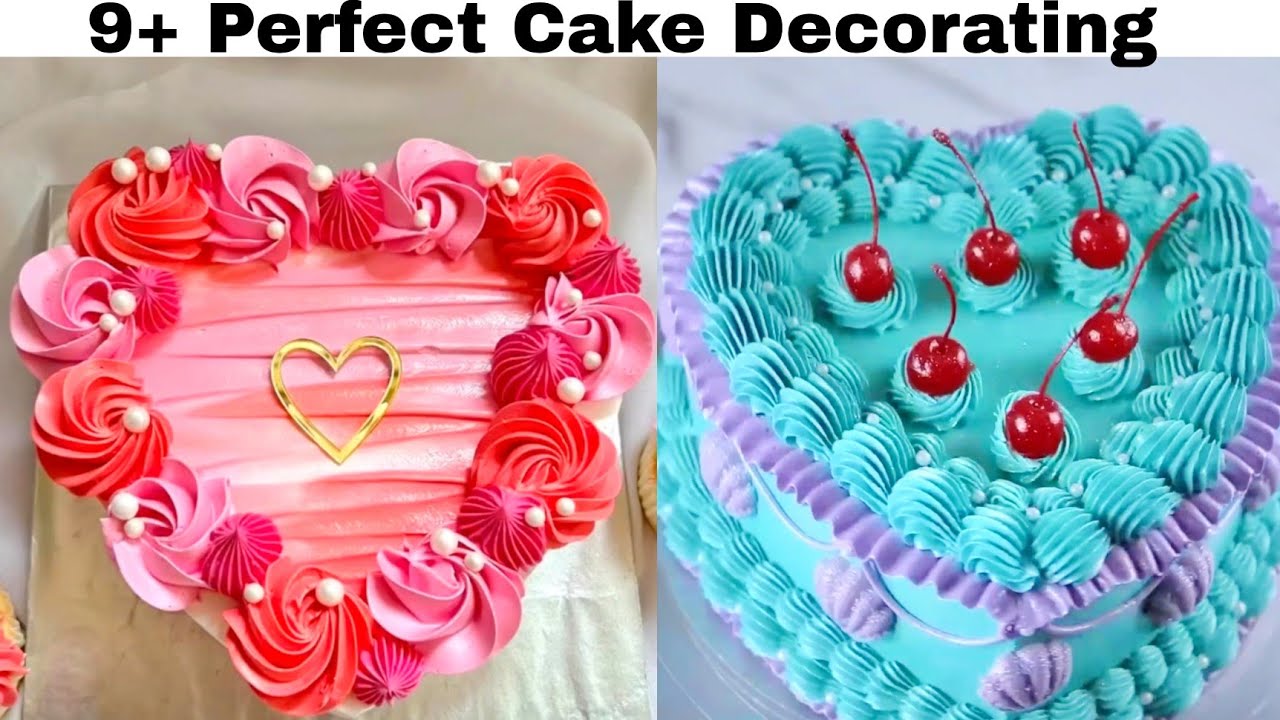 Top 9+ Heart Cake Decorating Ideas For Your Love | Most Satisfying ...