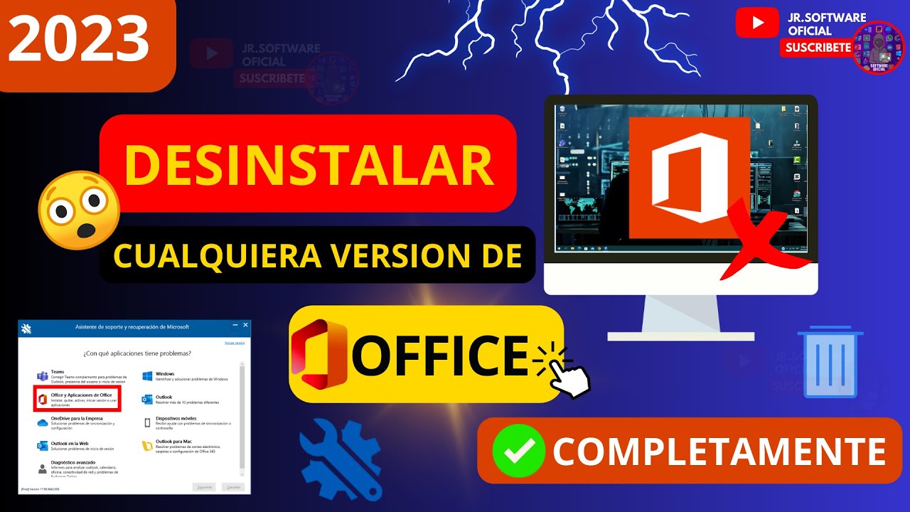 Desinstalar Office 365