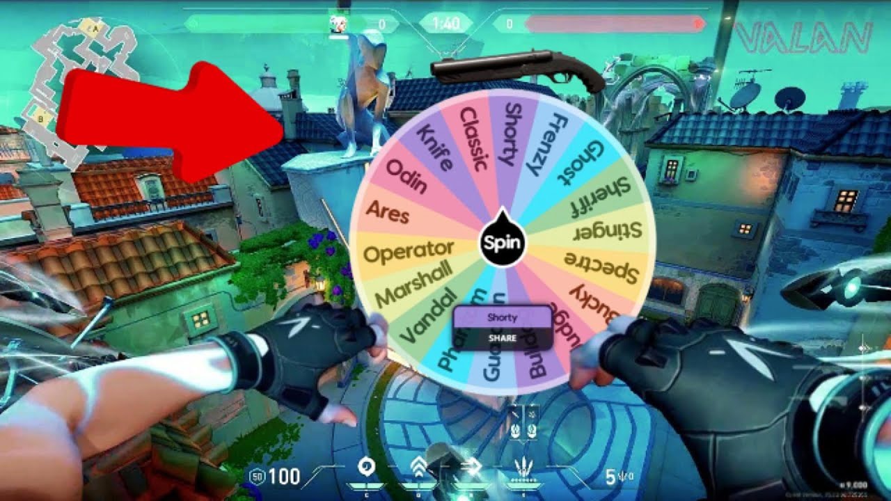 I LET A WHEEL CHOOSE MY BUYS (VALORANT) - YouTube