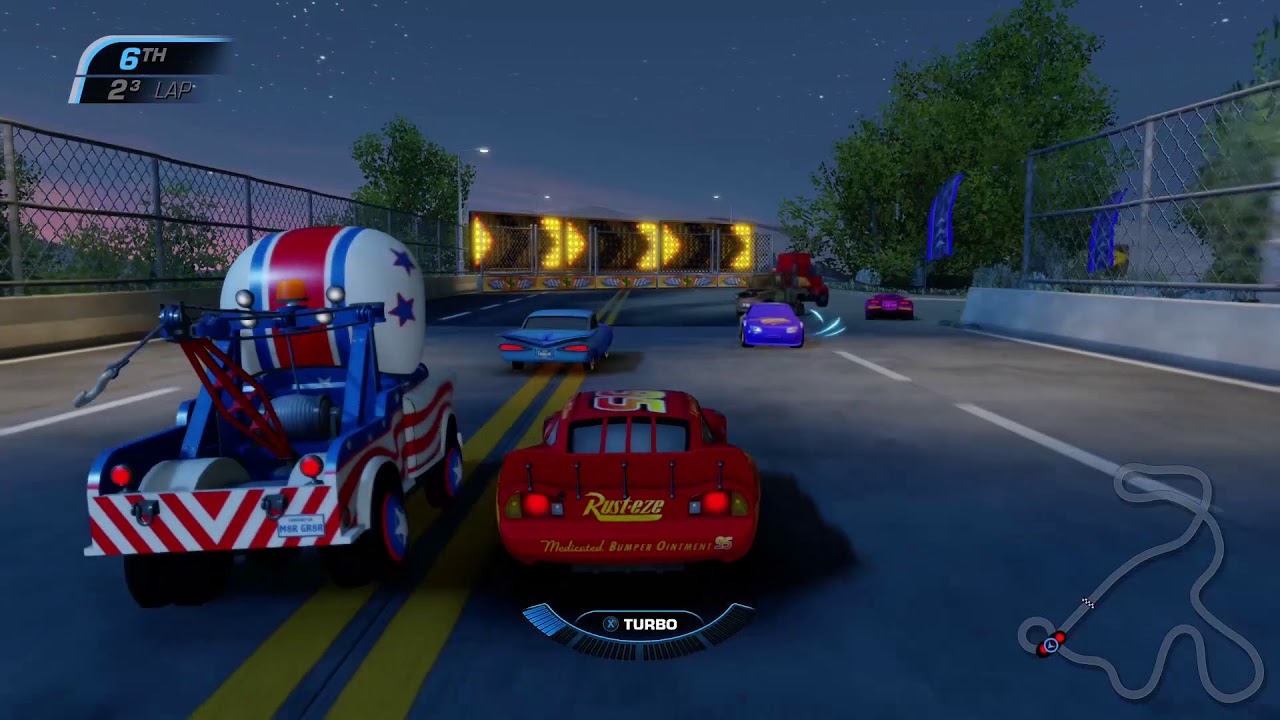 Cars 3: Driven to Win - Walkthrough 24 - Race, Arizona Sundown Run ...