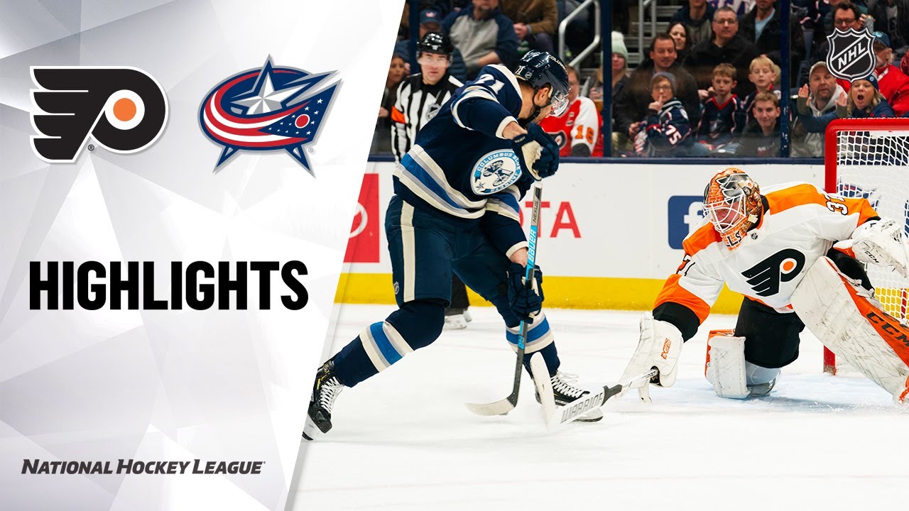 NHL Highlights | Flyers @ Blue Jackets 2/20/20 - YouTube