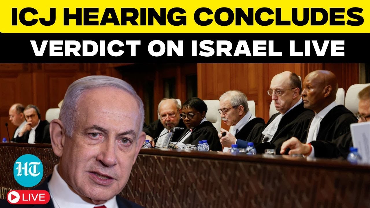 ICJ Hearing LIVE | World Court Concludes Hearing On Israel's Gaza Aid ...