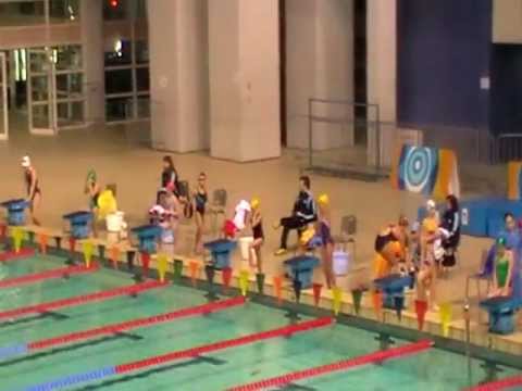 Αnastasia lane 4 - Marina lane 5  50m freestyle girls 11yo 10032013