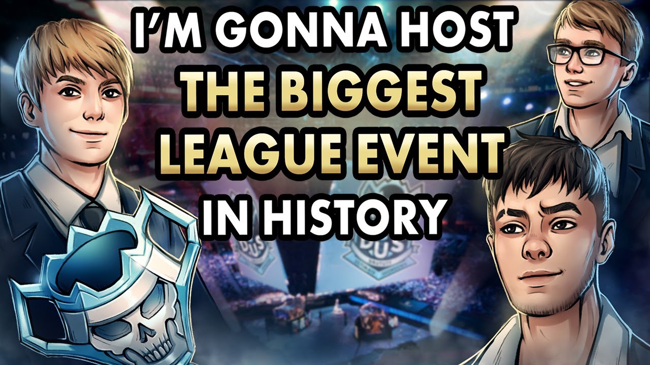 IM GONNA BE HOSTING BIGGESEST LOL TOURNAMENT EVER - YouTube