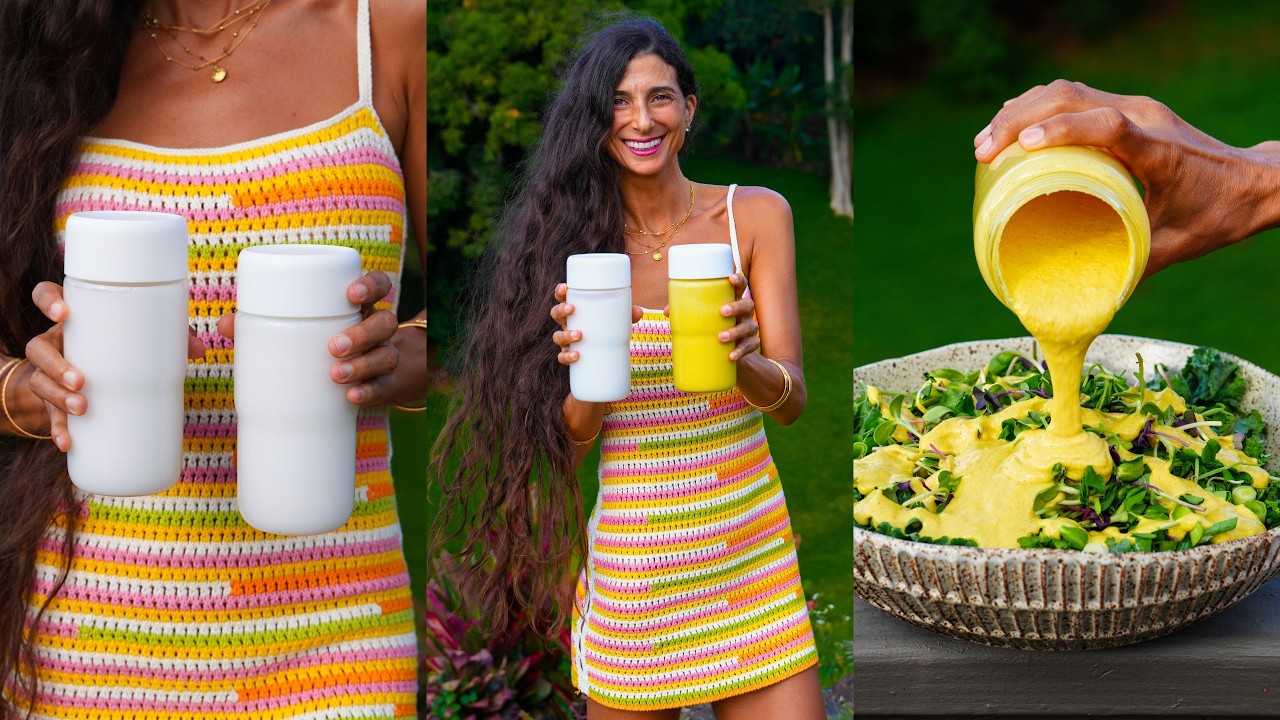 Coconut Curry Dressing + Fresh Coconut Milk 🥥 Raw Vegan, Oil-Free ...