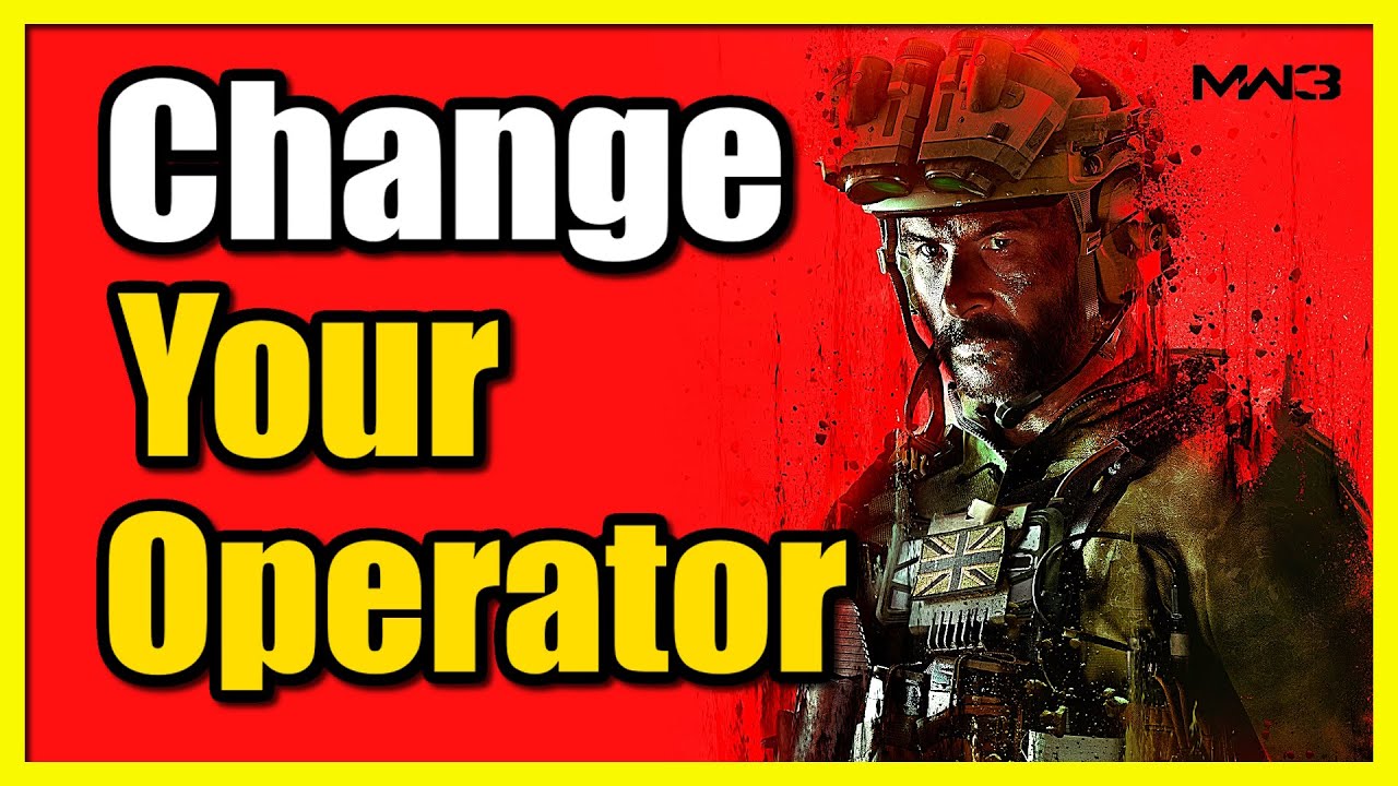 How to Change Operator in COD Modern Warfare 3 for Both Factions (Fast ...