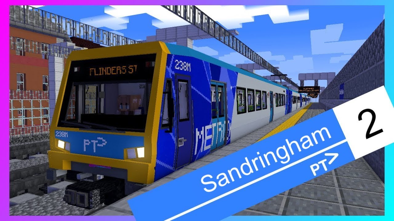 Minecraft/Mine-imator X'Trapolis train rig showcase - YouTube