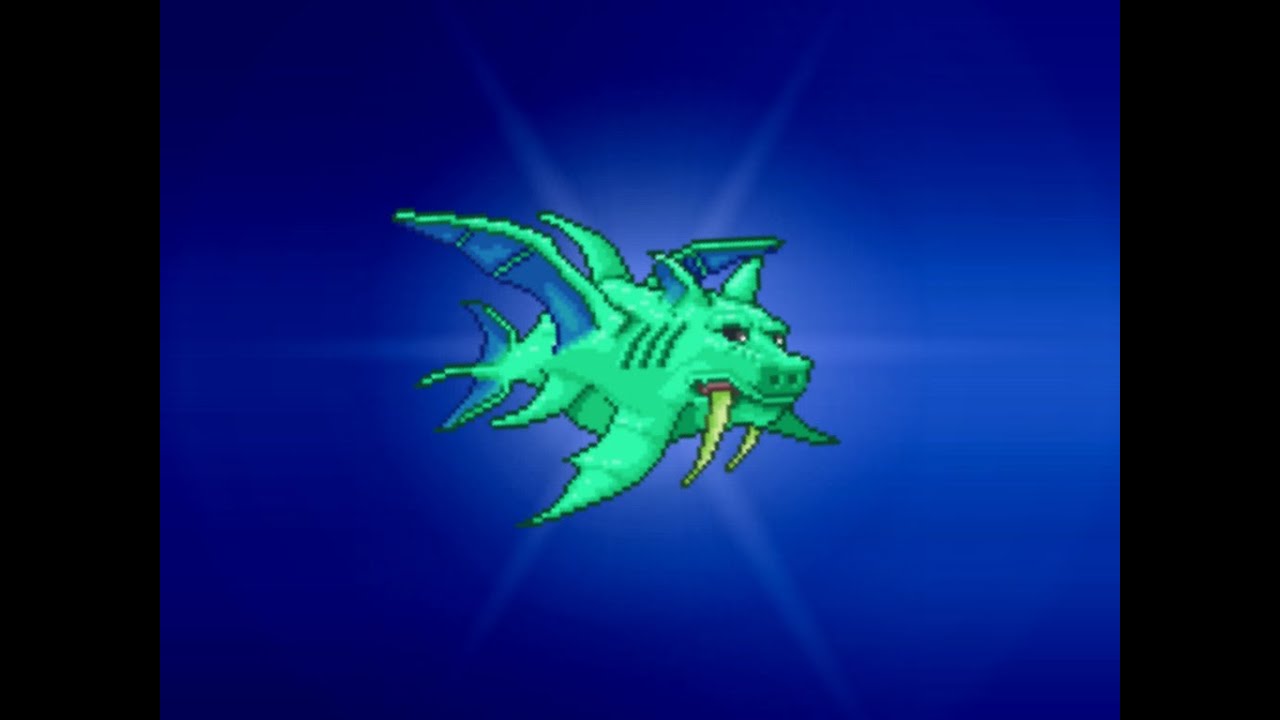 Terraria - Duke Fishron vs very early hard-mode gear - No healing - YouTube