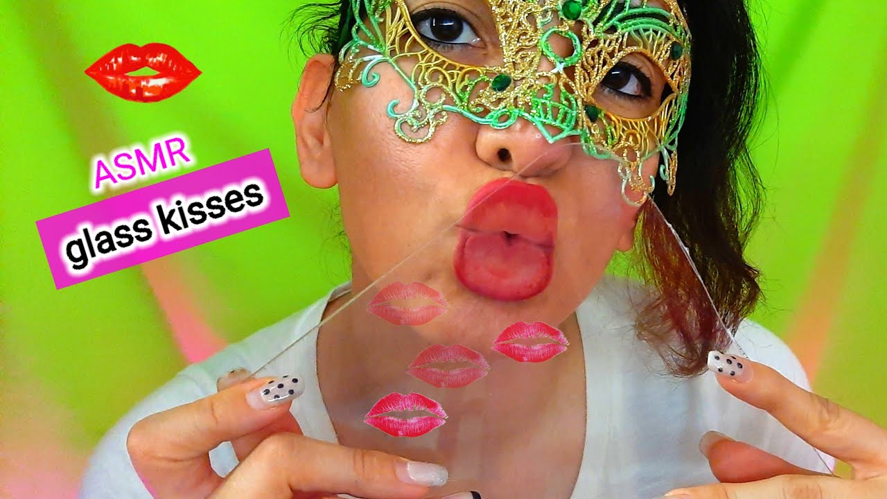 ASMR Glass Licking and Kissing Sounds to Help You Sleep | Asmr glass ...