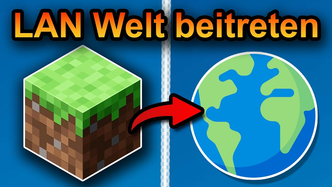 Minecraft LAN Welt beitreten 2025 (schnell & einfach) | Minecraft ...