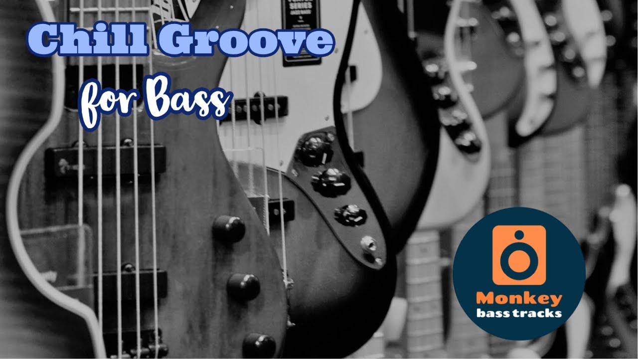 Funky Groove Bass Backing Track // in D Major - YouTube