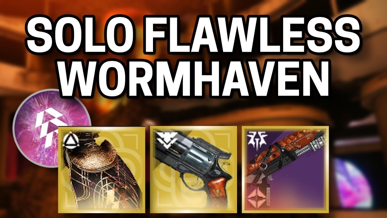 trapped in worm hell | Solo Flawless Wormhaven - YouTube