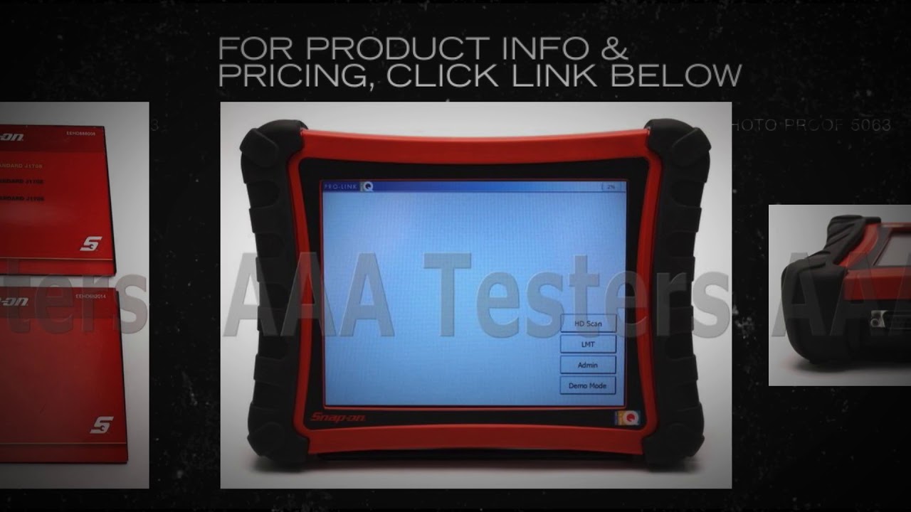 Snap-On Pro-Link iQ Diagnostic Scan Tool EEHD11800 - YouTube