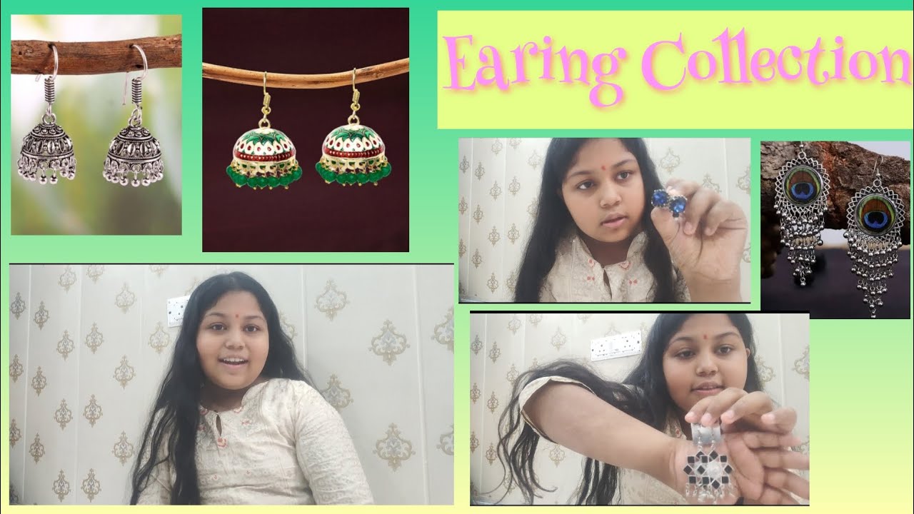 My Earing Collection 🏵️🤞 - YouTube
