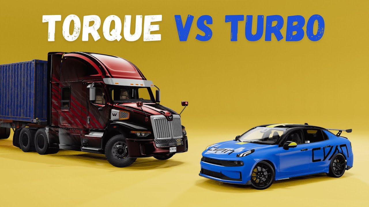 Torque vs Turbo | BeamNG.drive Mods - YouTube