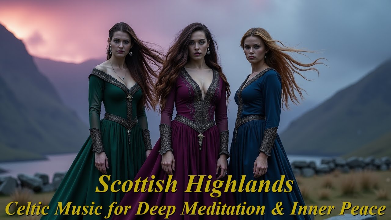 SCOTTISH HIGHLANDS • 2 Hours of Celtic Fantasy Music for Deep ...