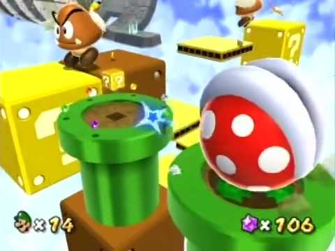 Super Mario Galaxy 2 Complete Walkthrough Part 21 - Supermassive Galaxy ...