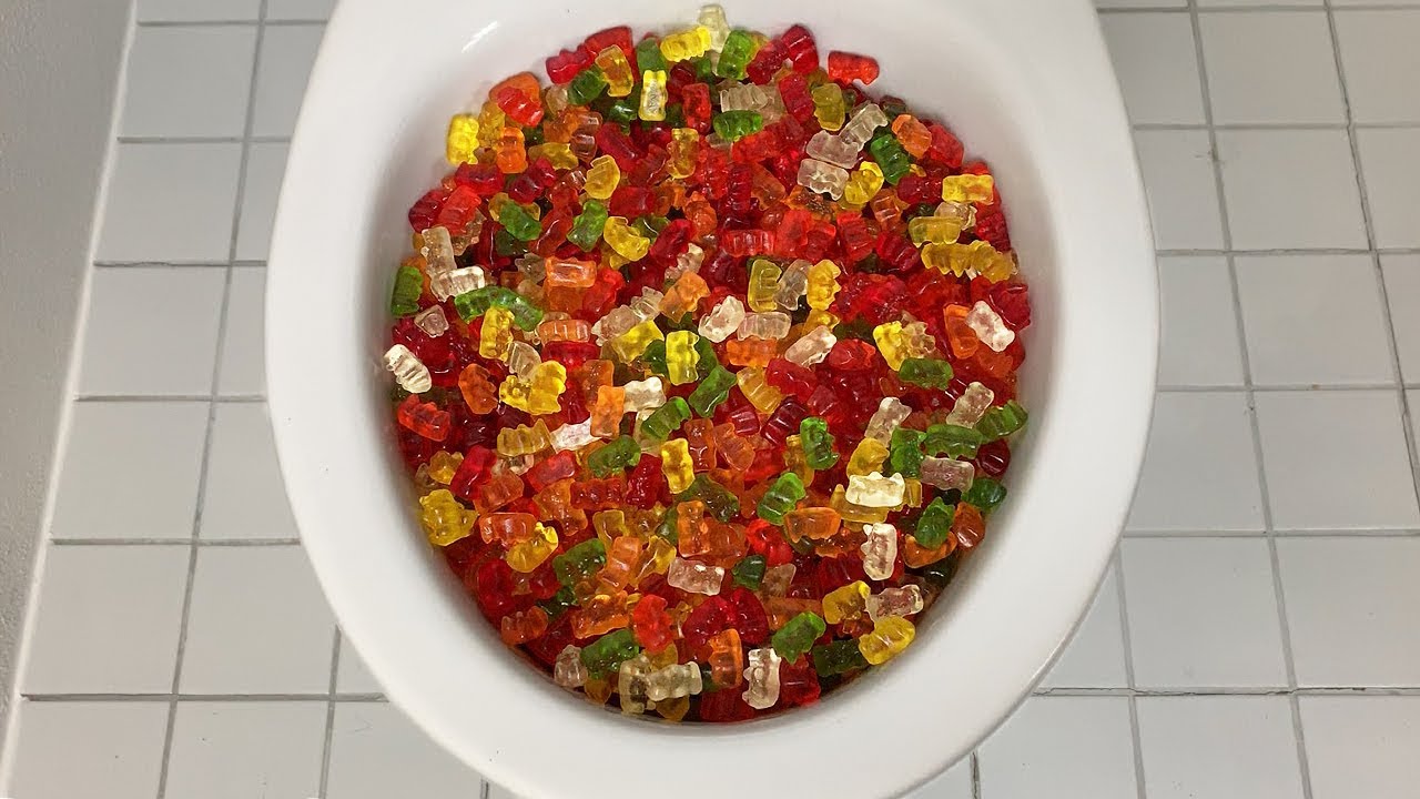 Will it Flush? - Gummy Bears - YouTube