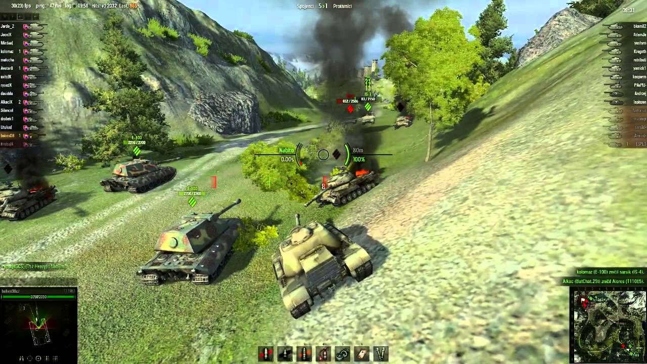 World of tanks CW battle KGCS bobes08cz - YouTube