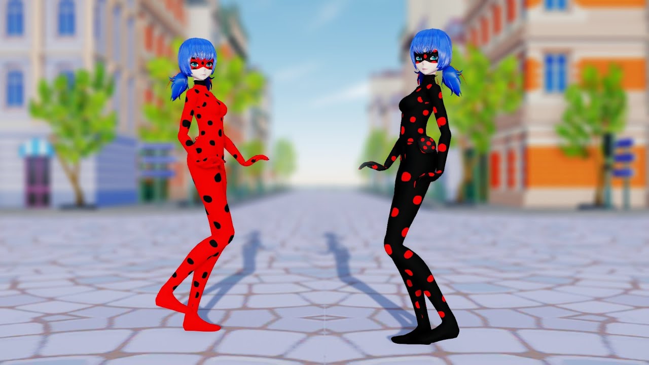 MMD Miraculous Ladybug Girls' Generation 소녀시대 'Holiday' - YouTube