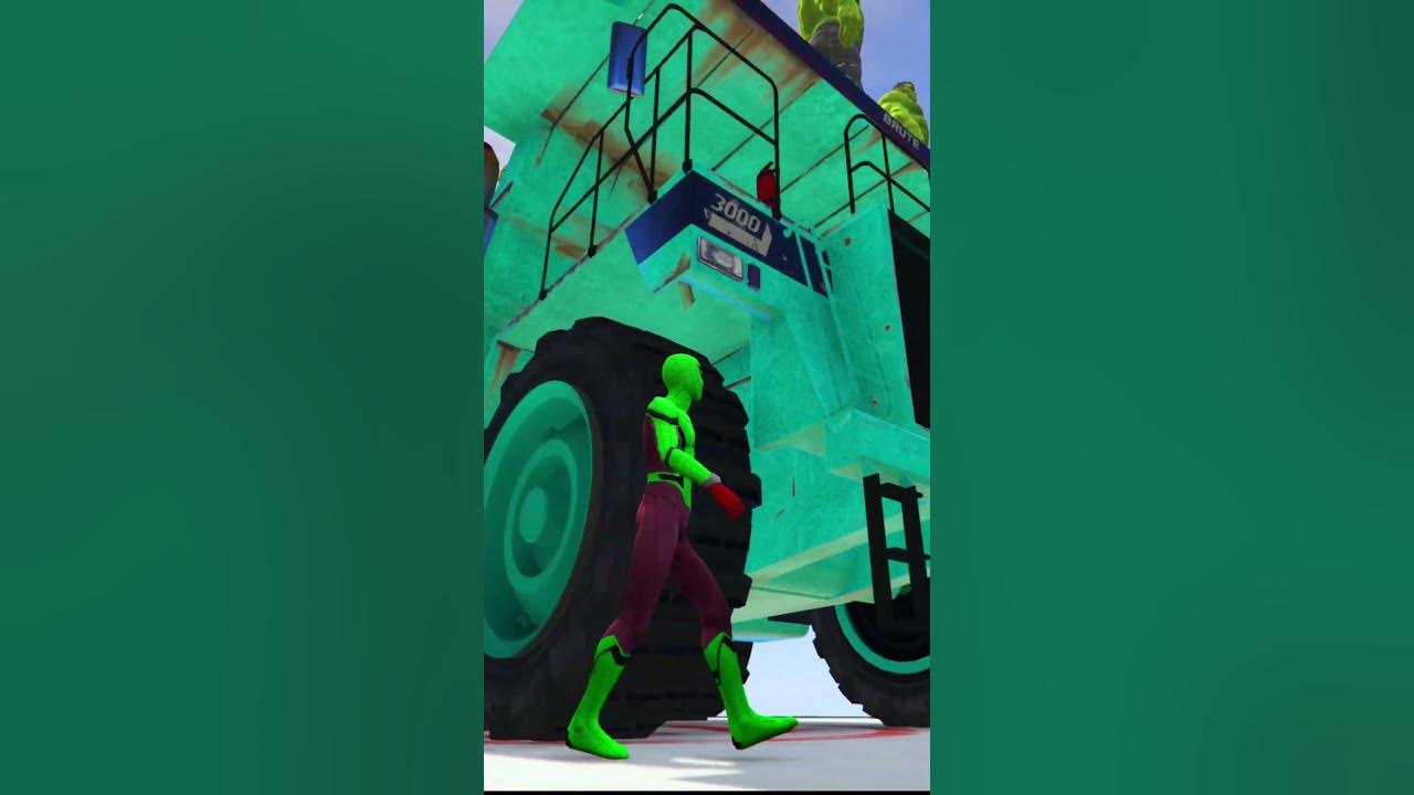 GTA V Spiderman vs Hulk crazy epic water ragdolls truck jump fails epi ...