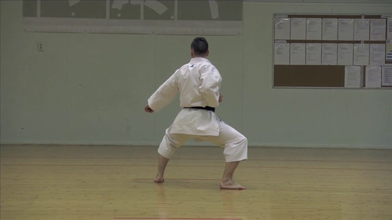 Seipai kata (goju-ryu) - Antero Muranen - YouTube