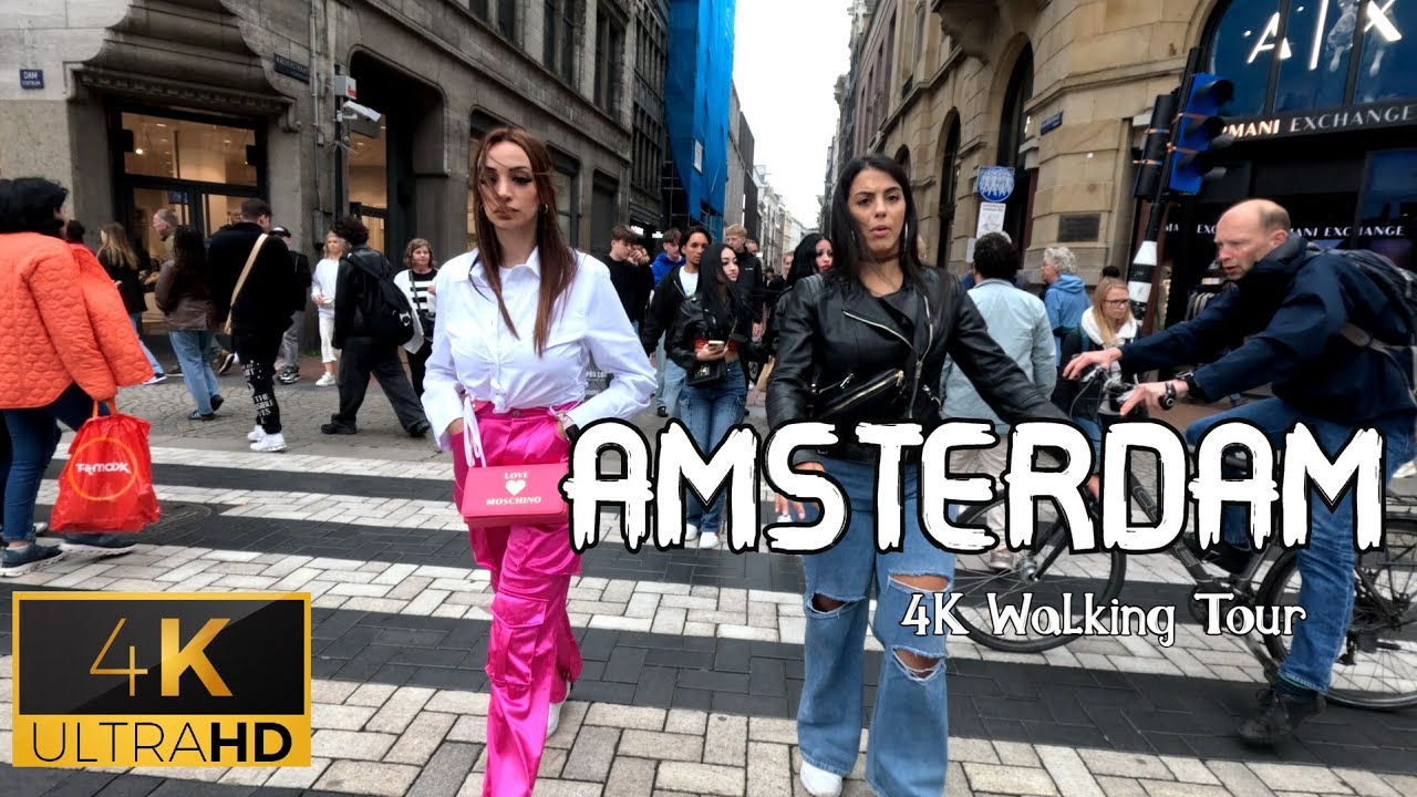 Amsterdam, Netherlands 4K Walking Tour (4k Ultra HD 60fps) - YouTube