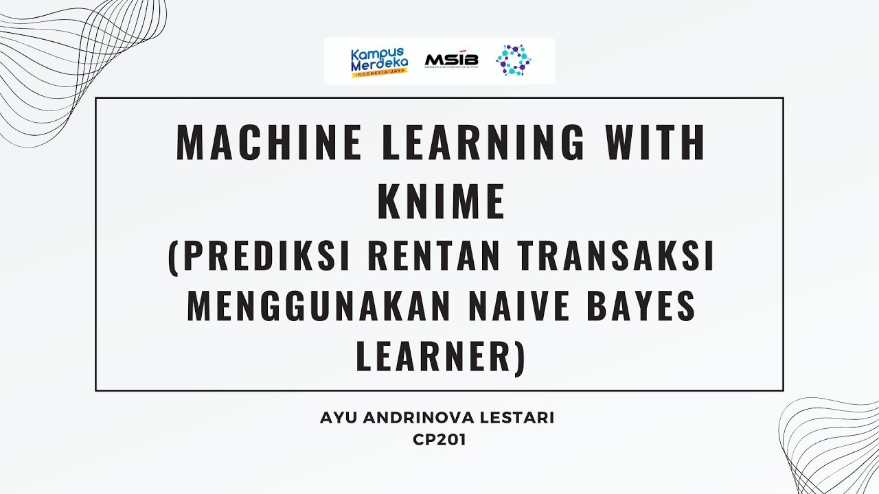 Machine Learning - Analisis Grafik Penjualan Menggunakan Knime [SIB 7 X PT CTECH ERP INDONESIA ...