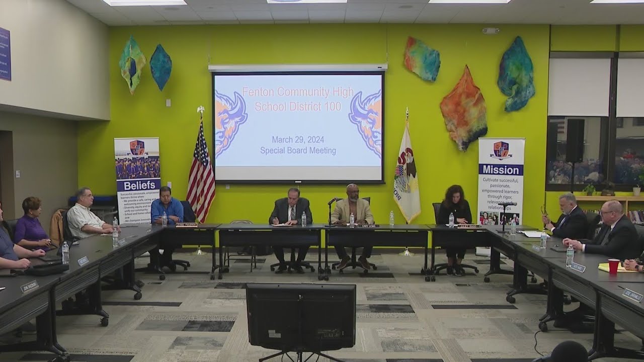 Fenton High School superintendent placed on leave following special ...