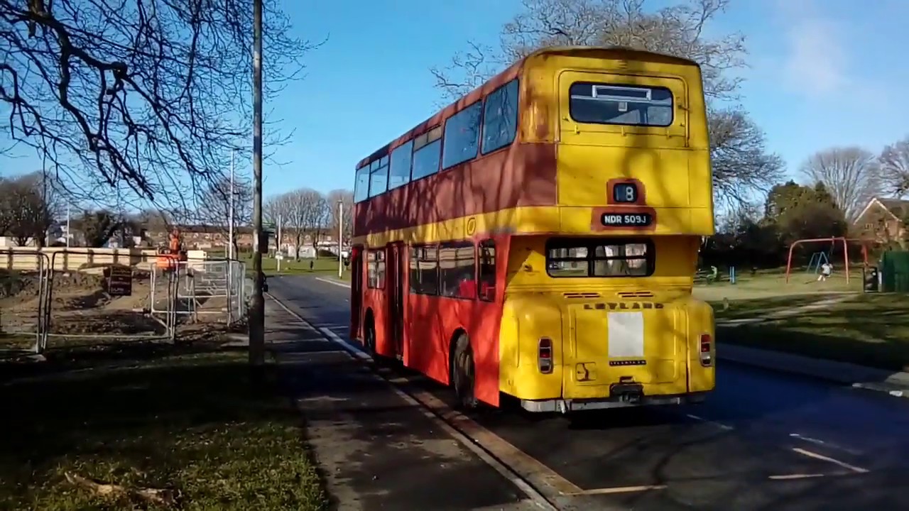 PLYMOUTH ATLANTEAN NDR509J BACK ON PLYMOUTH'S ROADS PART 3 - YouTube