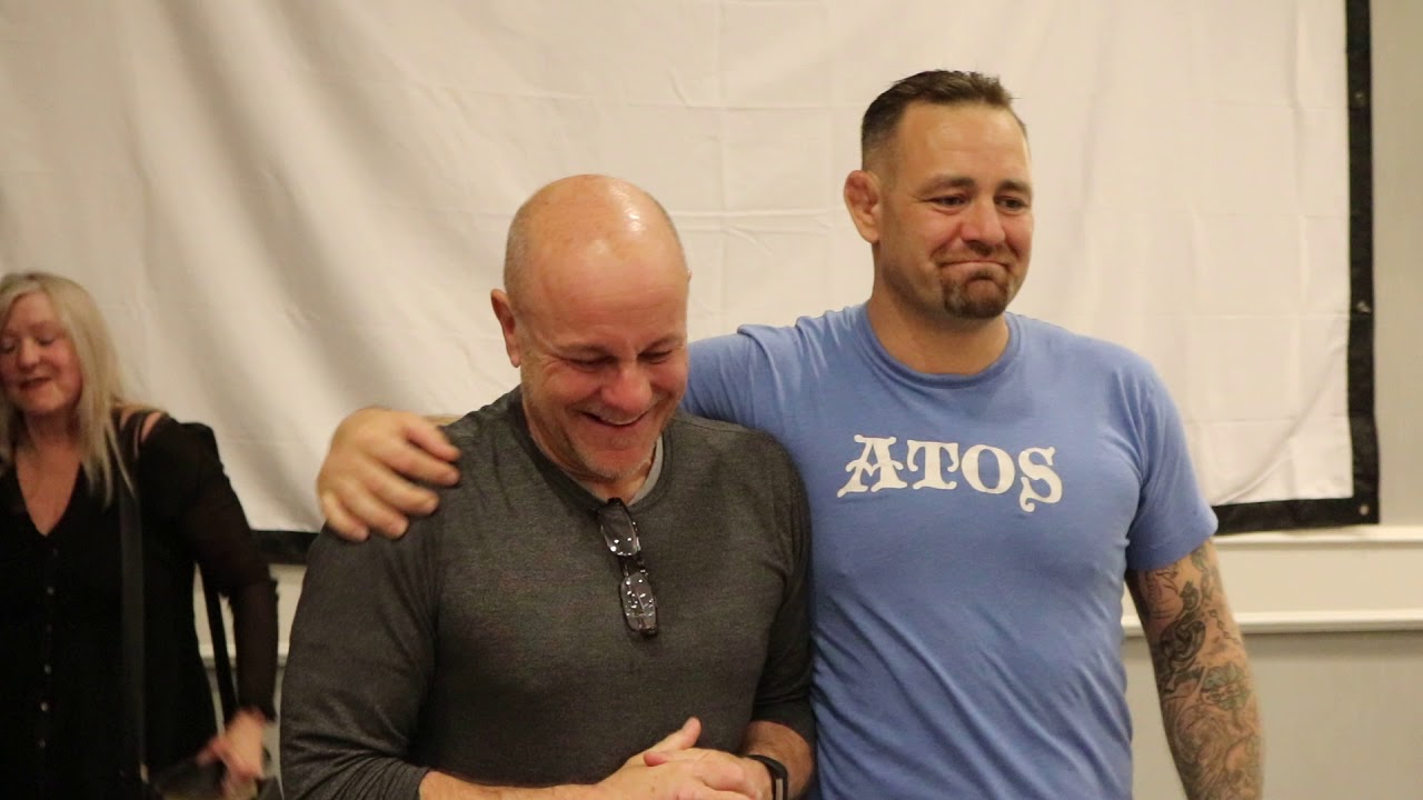 Tom Callos is awarded "The Rising Tide Lifetime Achievement Award" and ...