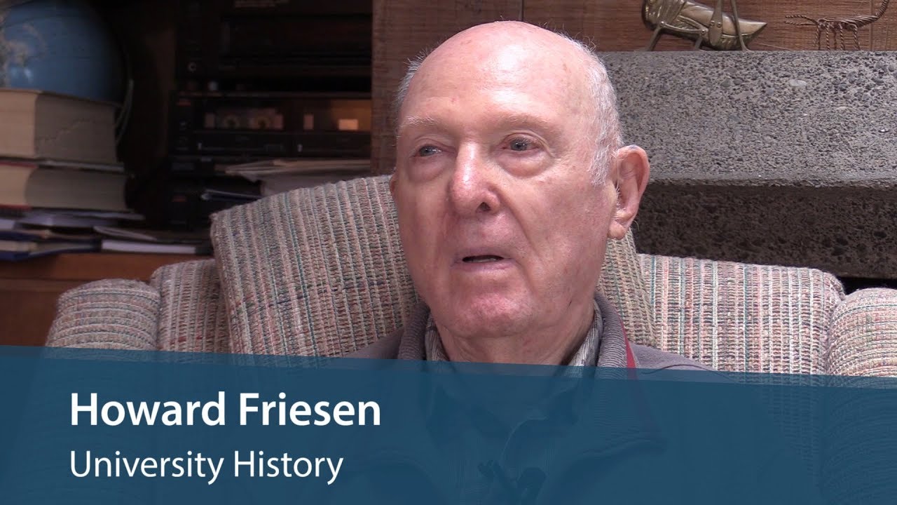 Howard Friesen on Giving Back - YouTube