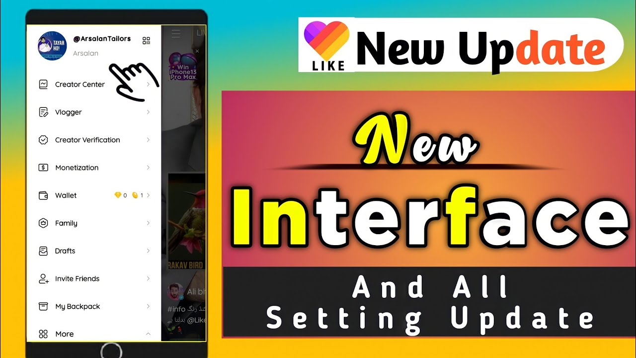 Likee App New Update 2022 New Interface | Likee App New Features 2022 ...
