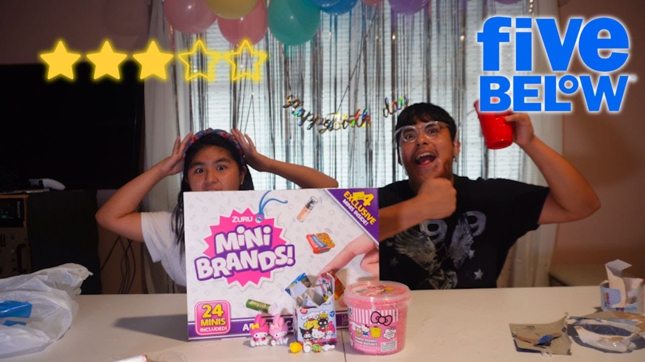 OPENING & REVIEWING FIVE BELOW PRODUCTS!! - YouTube